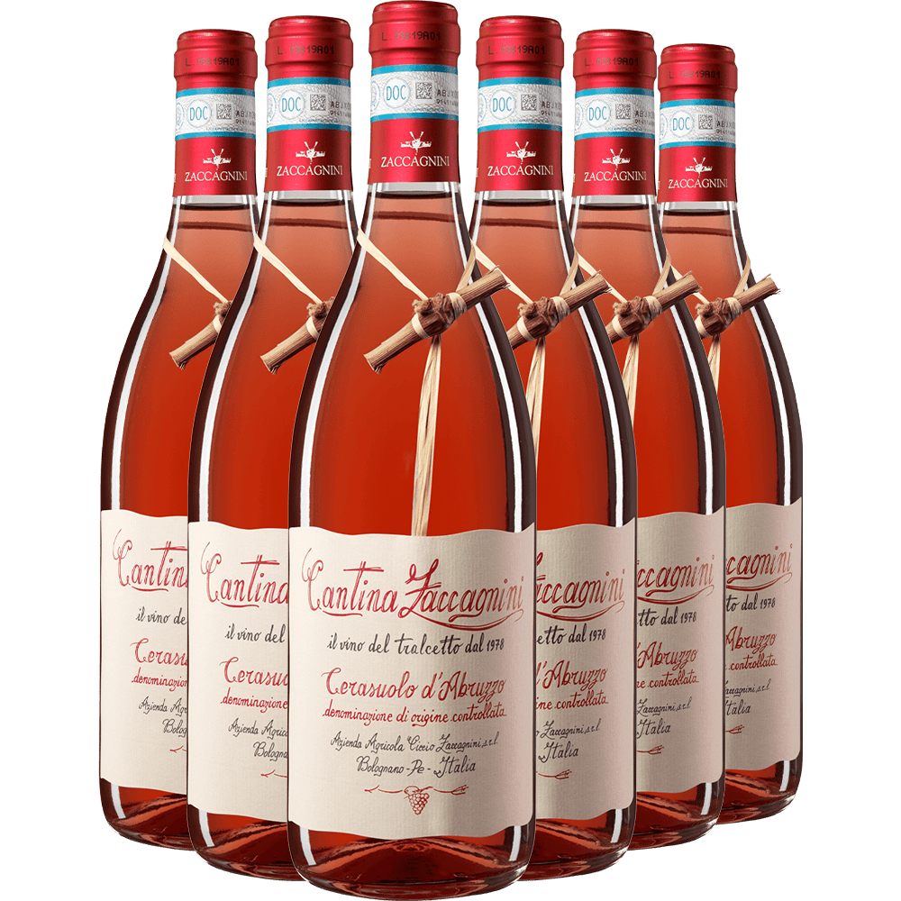 WirWinzer Select Teck 6er Paket Zaccagnini Rose Cerasuolo d'Abruzzo DOC