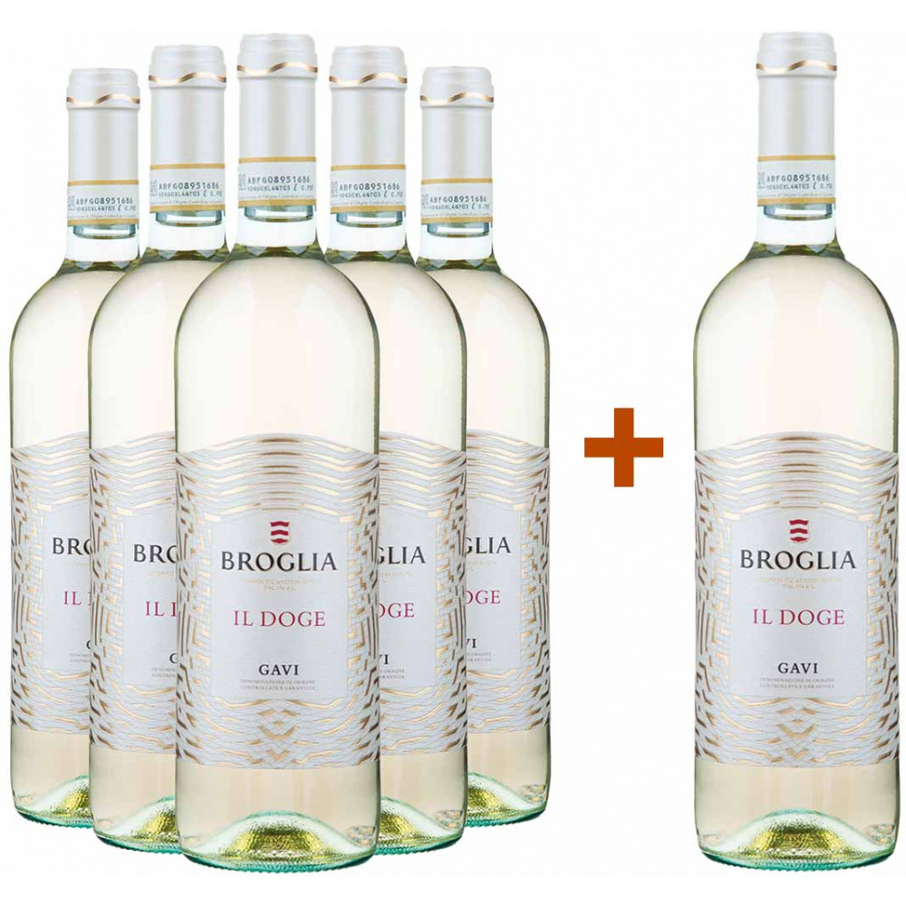 Broglia 5+1 Paket Doge Gavi DOCG bei WirWinzer bestellen