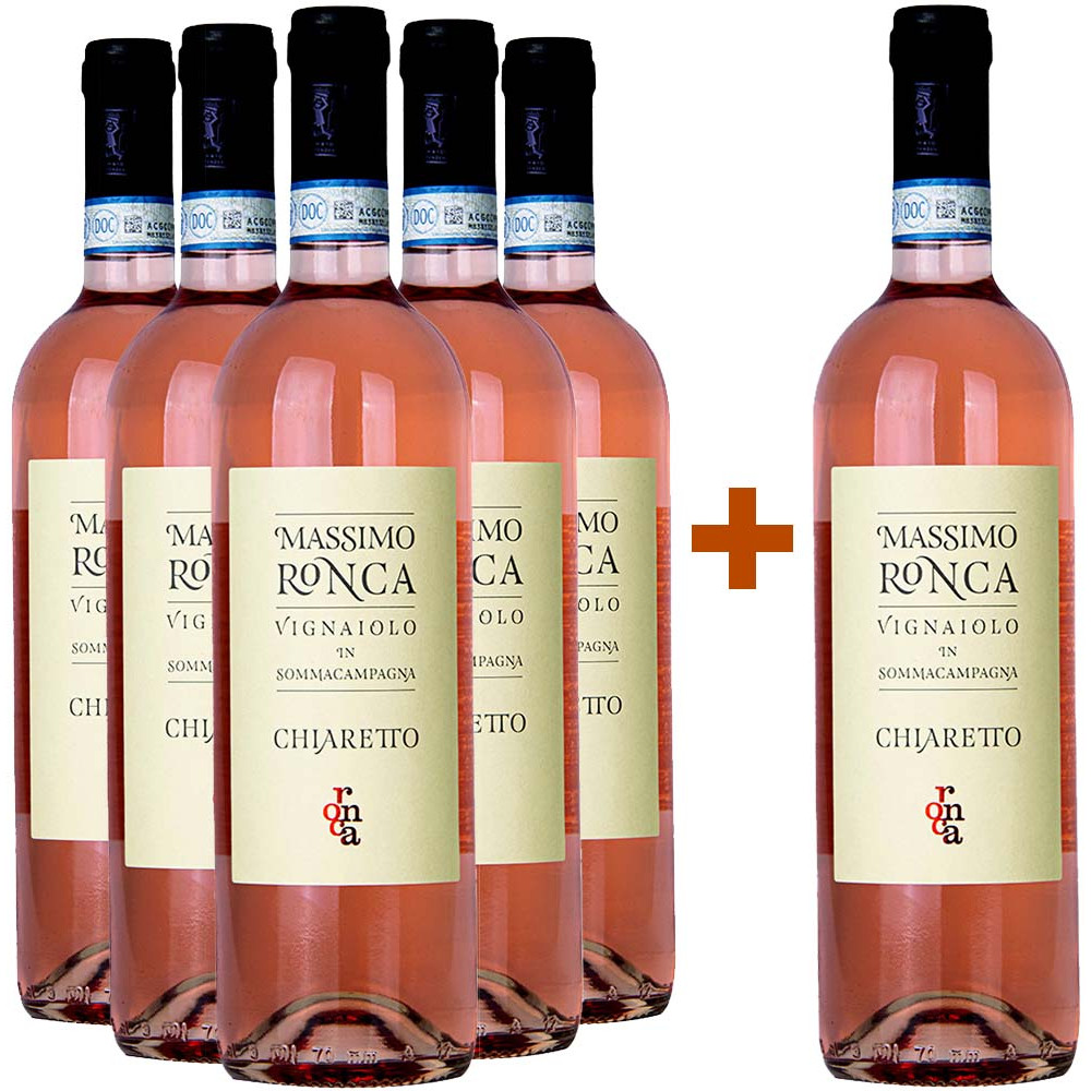 Ronca 5+1 Paket Chiaretto di Bardolino DOC Bio