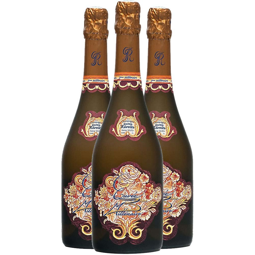 Gaston Révolte Champagne Cuvée du 3ème Millénaire 1er Cru-Paket