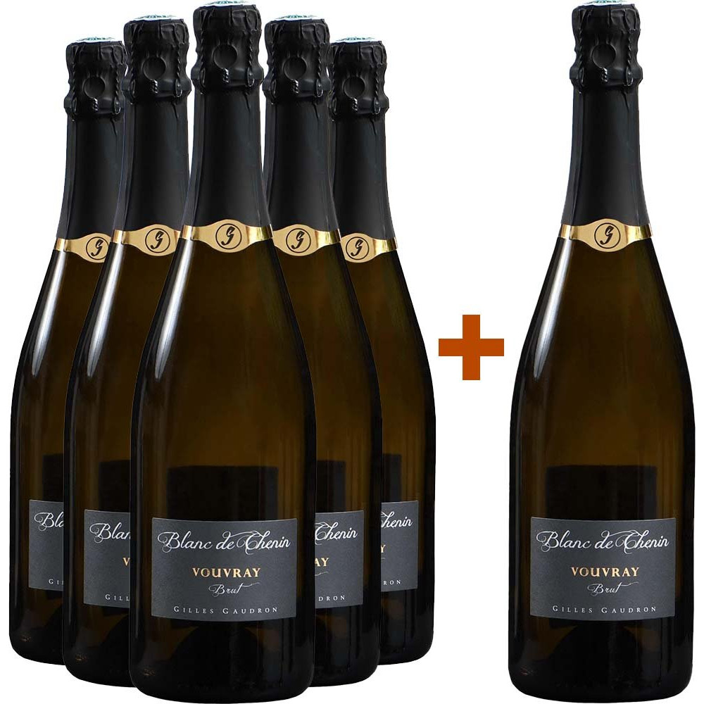 Sylvain Gaudron 5+1 Paket «Blanc de Chenin» brut