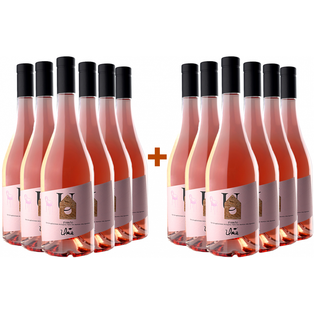 Uma Casanatura 6+6 Paket Rosato Colli Aprutini IGP