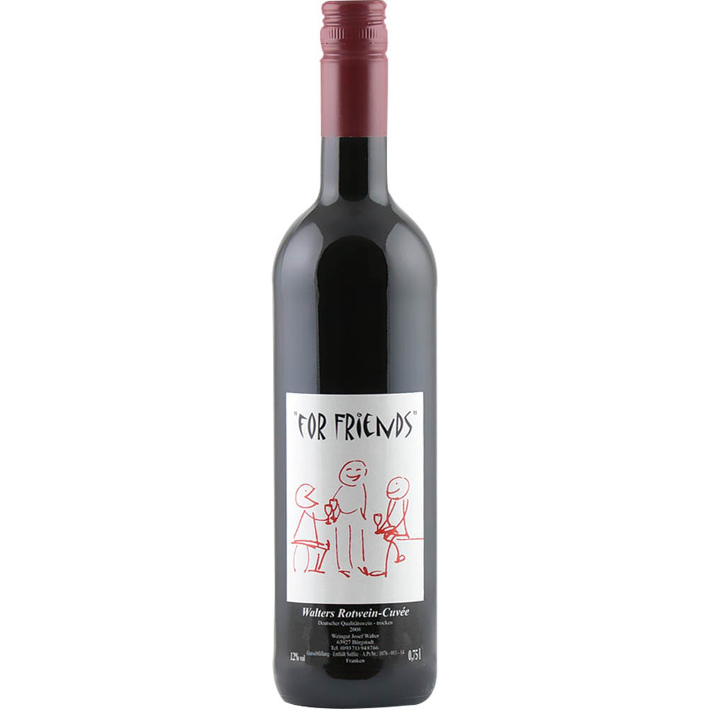 Josef Walter 2022 For Friends - Rotwein - Cuveé trocken