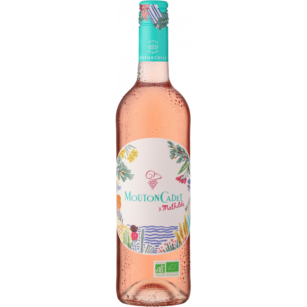 Baron Philippe de Rothschild 2023 Mouton Cadet Rosé x Mathilde Bordeaux ...