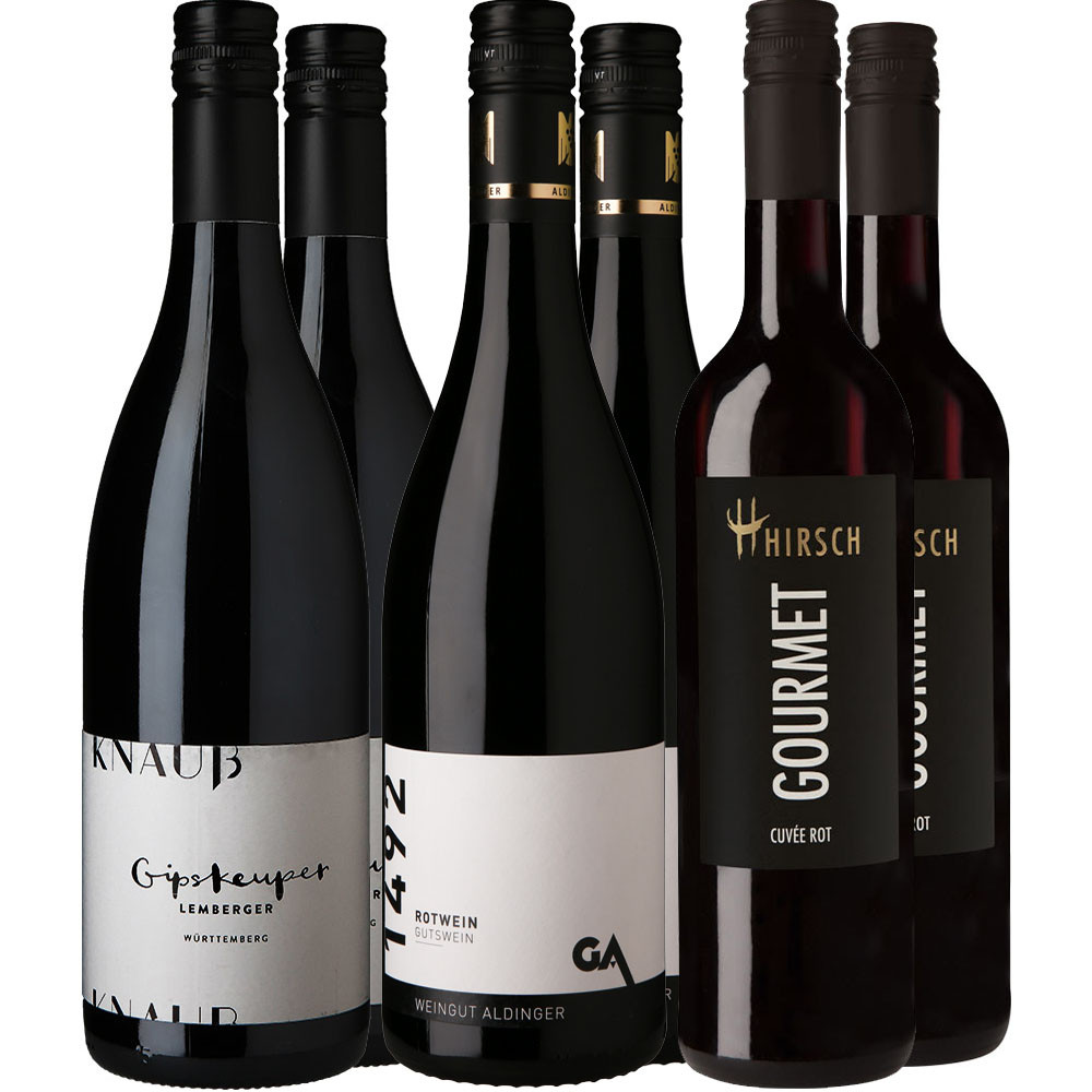 Württemberger Rotwein Premium-Paket bei WirWinzer bestellen