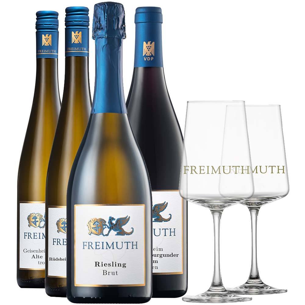 Freimuth Weihnachtspaket + 2 Gläser