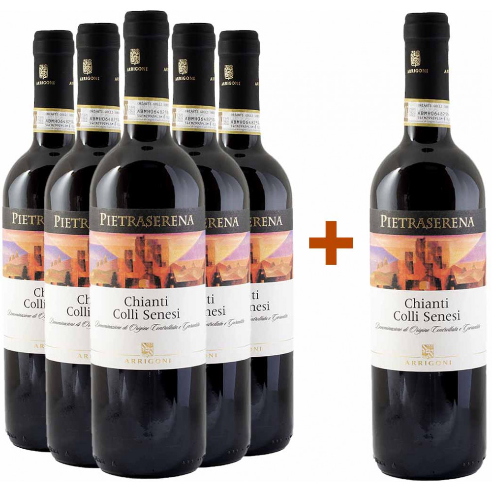 Pietraserena 5+1 Paket Chianti Colli Senesi DOCG