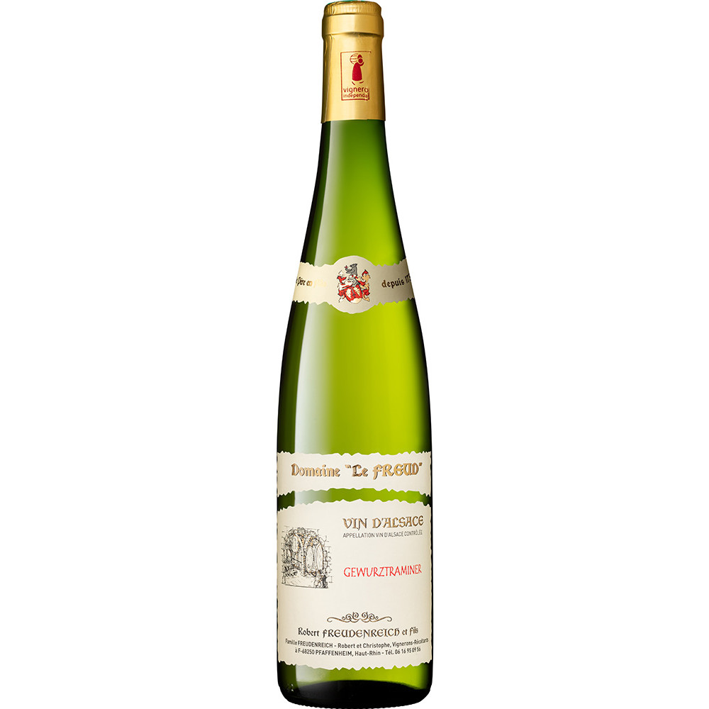 Le Freud 2021 Gewurztraminer Vieilles Vignes Alsace AOP lieblich