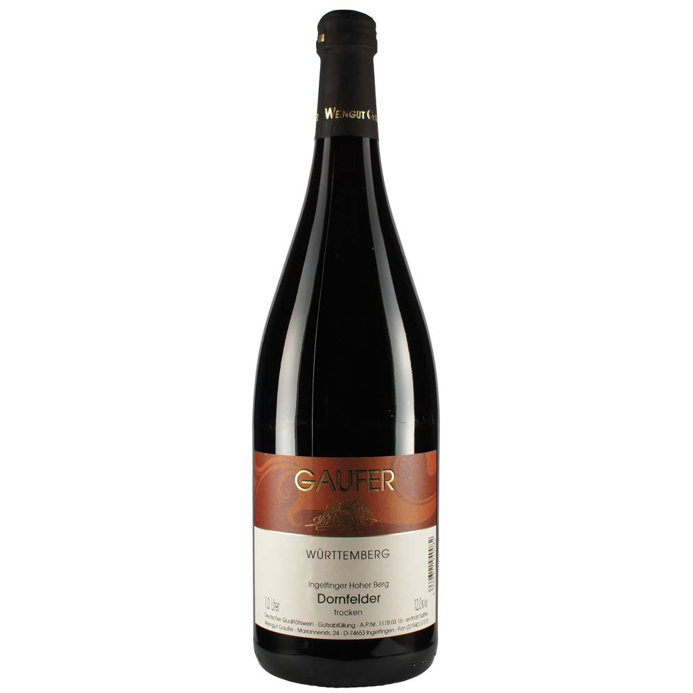 Gaufer 2016 Ingelfinger Hoher Berg Dornfelder trocken 1,0 L 1,0 L