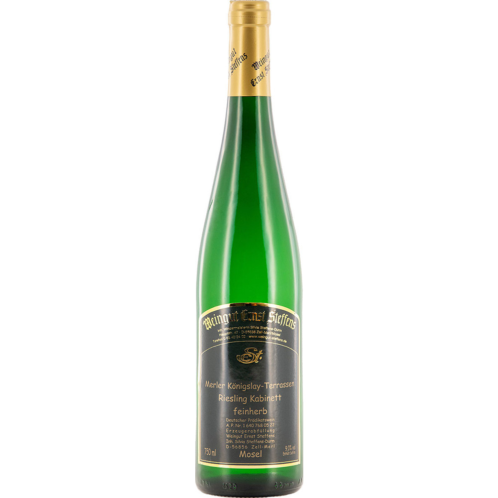 Ernst Steffens 2021 Merler Königslay-Terrassen Riesling Kabinett feinherb