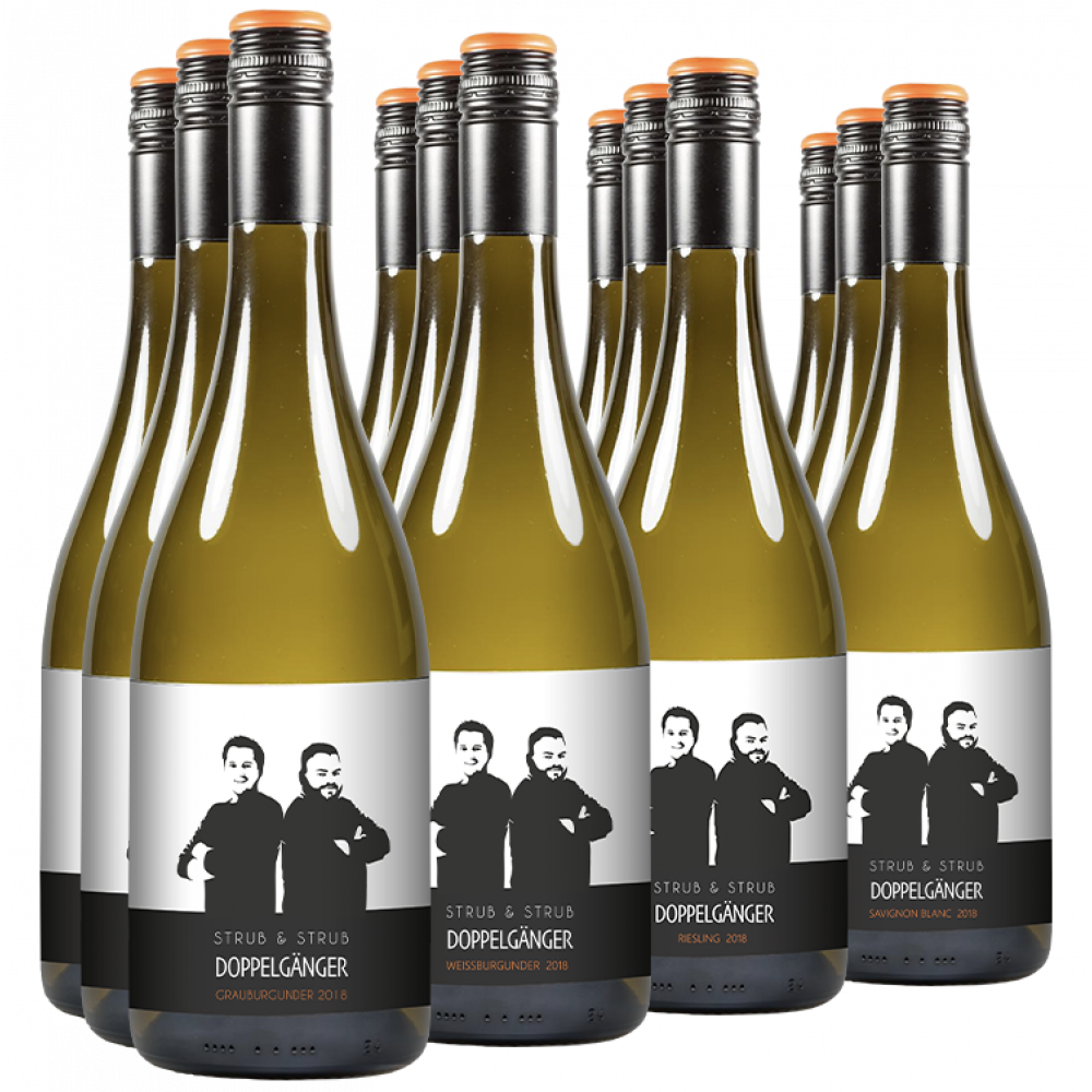 Doppelgänger Weißweine Probierpaket - Strub & Strub GbR