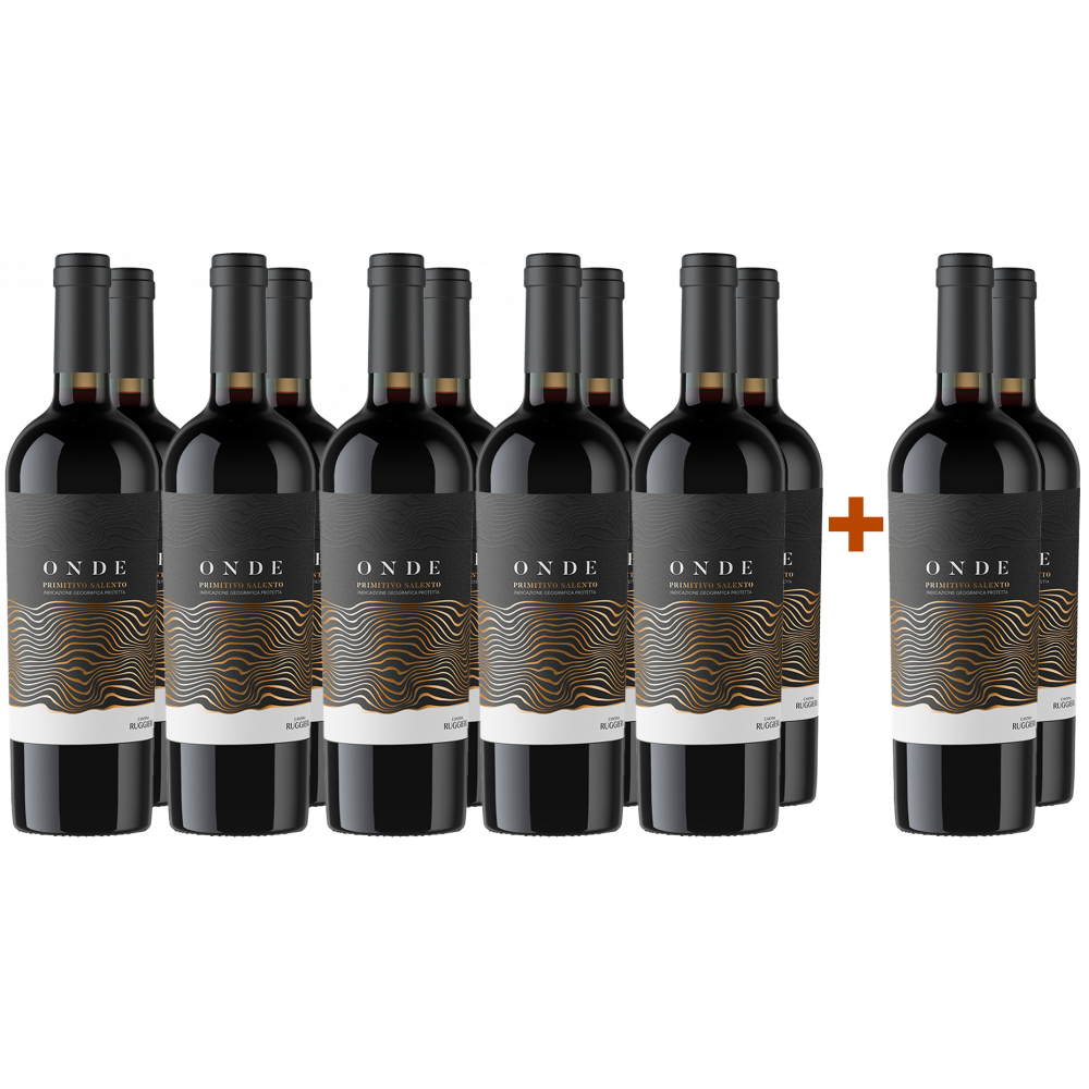 Cantine Lizzano 10+2 Paket Primitivo del Salento IGP