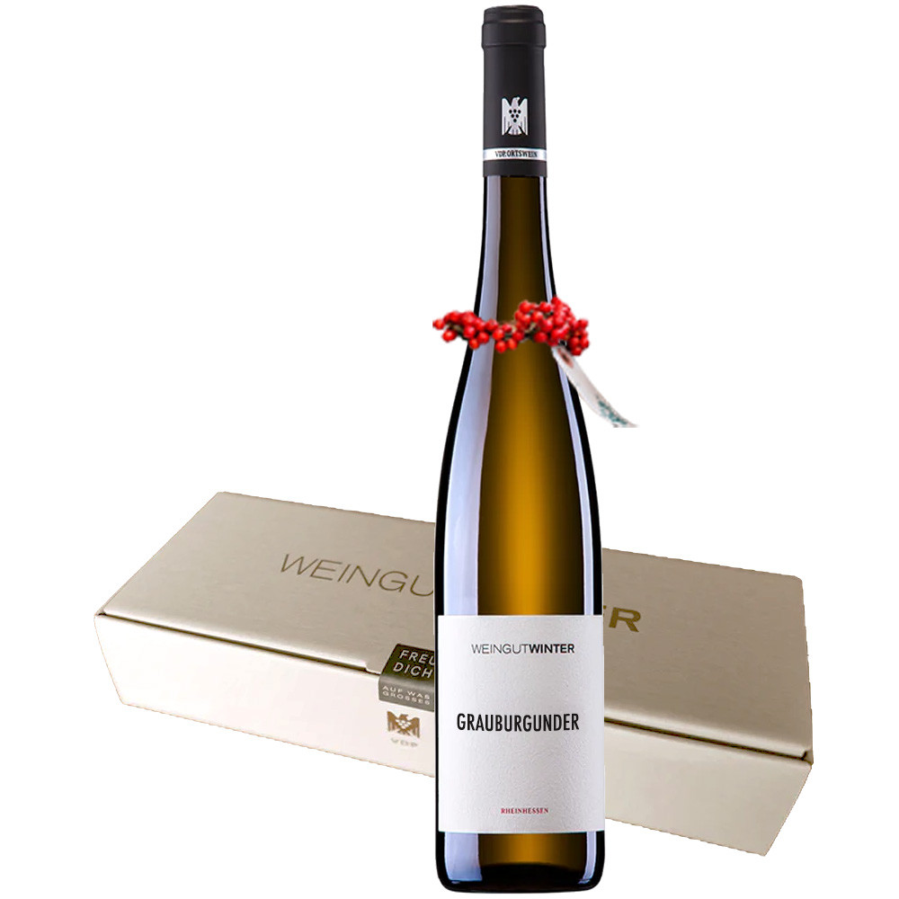 Stefan Winter 2021 GRAUBURGUNDER VDP.Gutswein - MAGNUM - im Geschenkkarton trocken 1,5 L