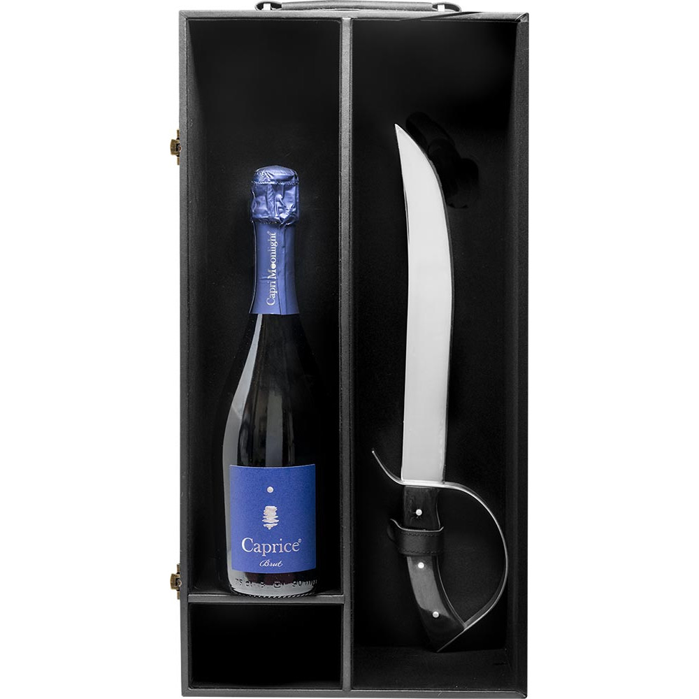 Capri Moonlight 2023 Spumante Caprice in Geschenkbox mit Säbel brut