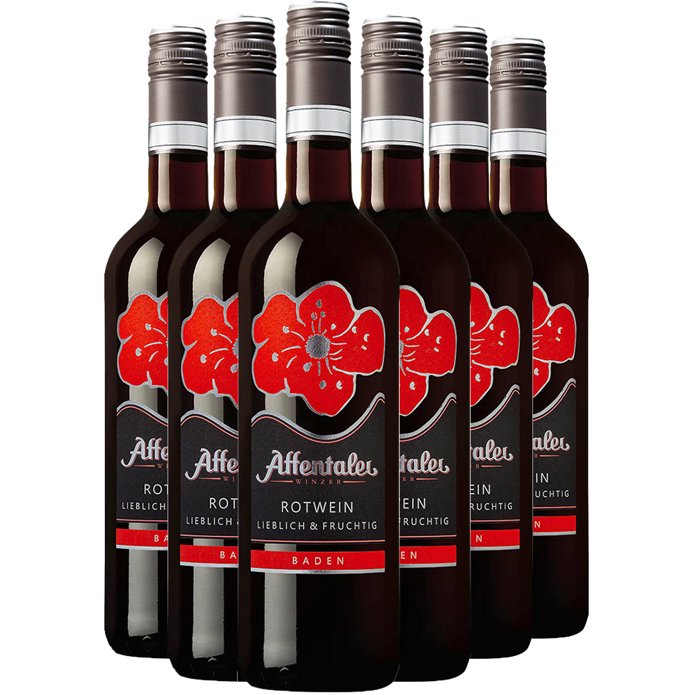 Affentaler Winzer "Blütenedition" Rotwein lieblich