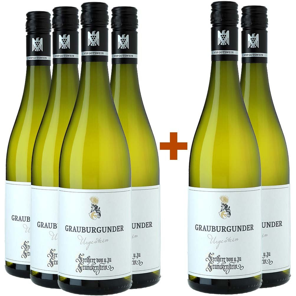 Weingut Freiherr von und zu Franckenstein 4+2 Paket Grauburgunder vom Urgestein VDP.Gutswein