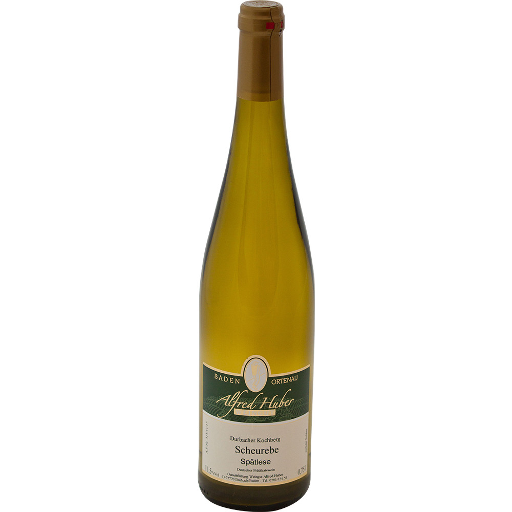 Alfred Huber 2022 Scheurebe Spätlese lieblich
