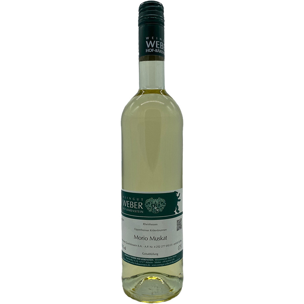 Weber - Hof Bärenstein 2022 Oppenheimer Krötenbrunnen Morio-Muskat lieblich