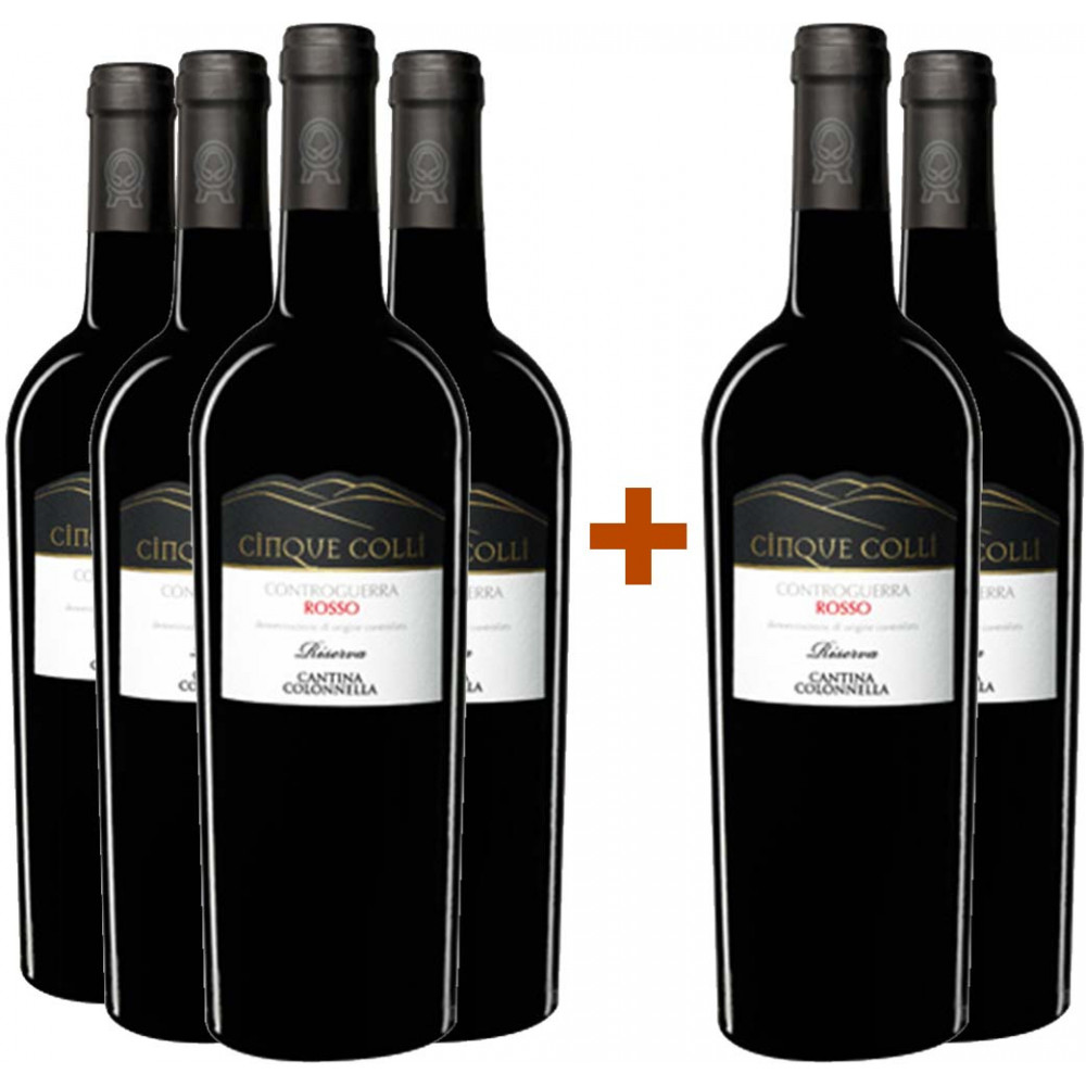 Colonnella 4+2 Paket Cinque Colli Controguerra DOC trocken