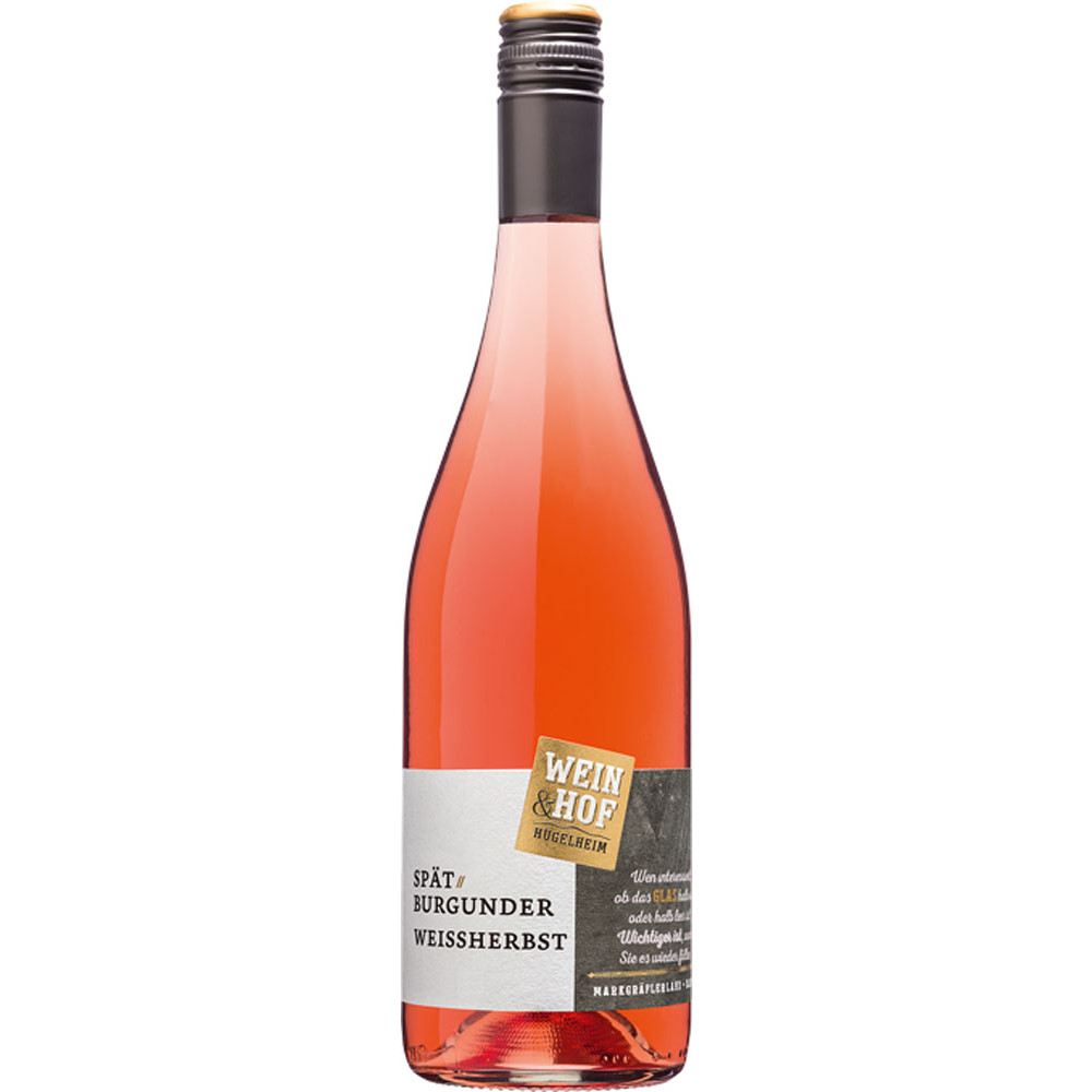 Wein & Hof Hügelheim 2023 Spätburgunder Weißherbst lieblich