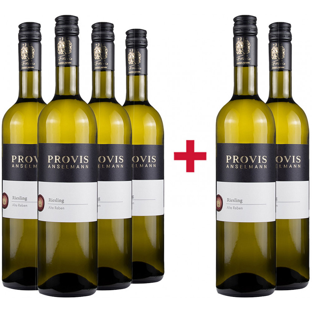 4+2 Riesling Alte Reben trocken Paket - Weingut Provis Anselmann