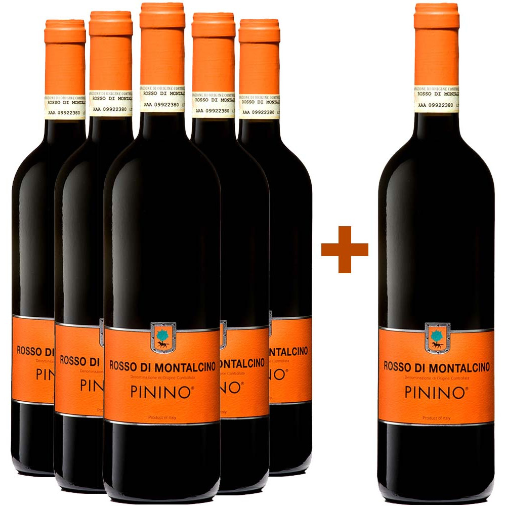 Pinino 5+1 Paket Rosso di Montalcino DOC