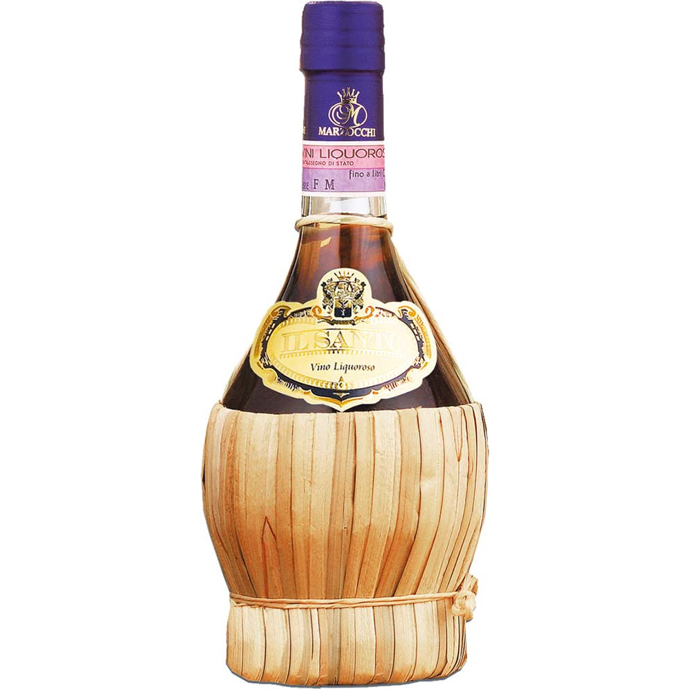 Marzocchi Vini Toscani Fiasco Paglia Il Santo Vino liquoroso süß 0,5 L