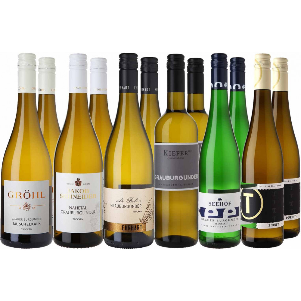 Großes Grauburgunder Premium-Paket bei WirWinzer bestellen