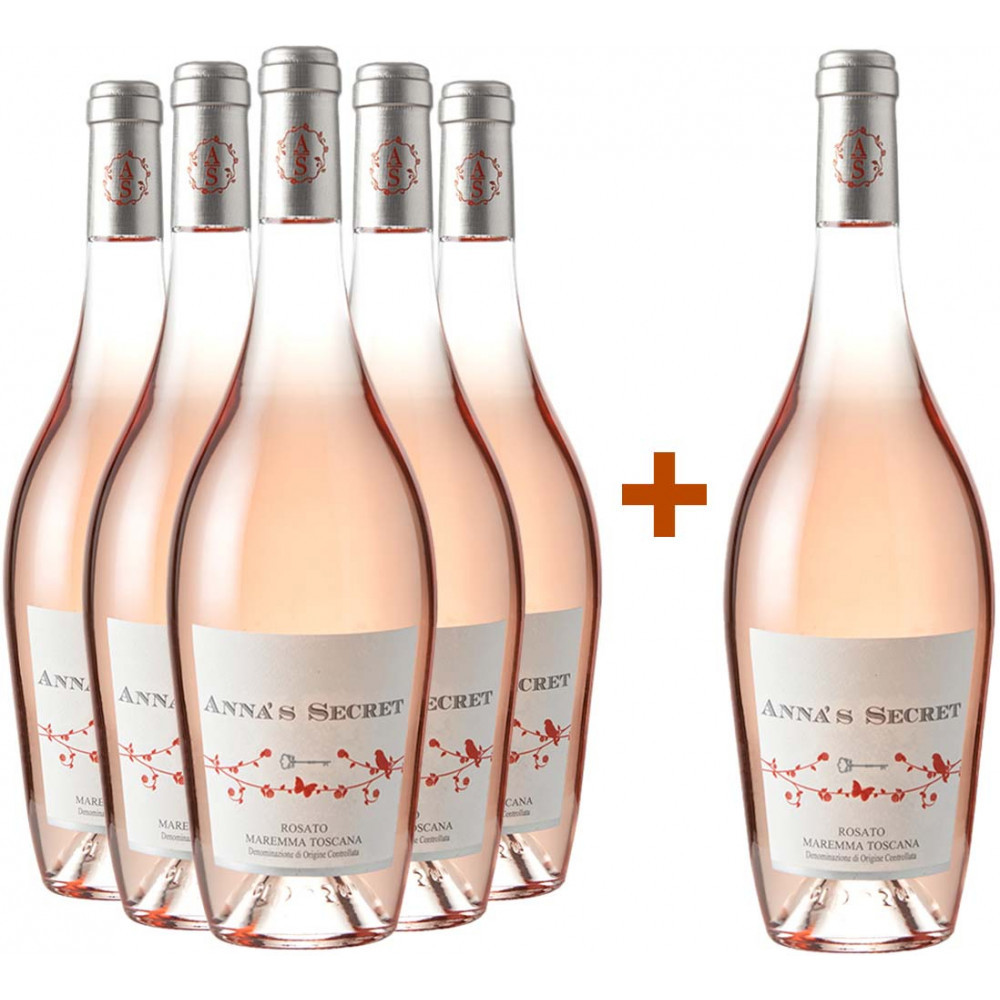 Val di Toro 5+1 Paket Anna´s Secret Maremma Toscana DOC
