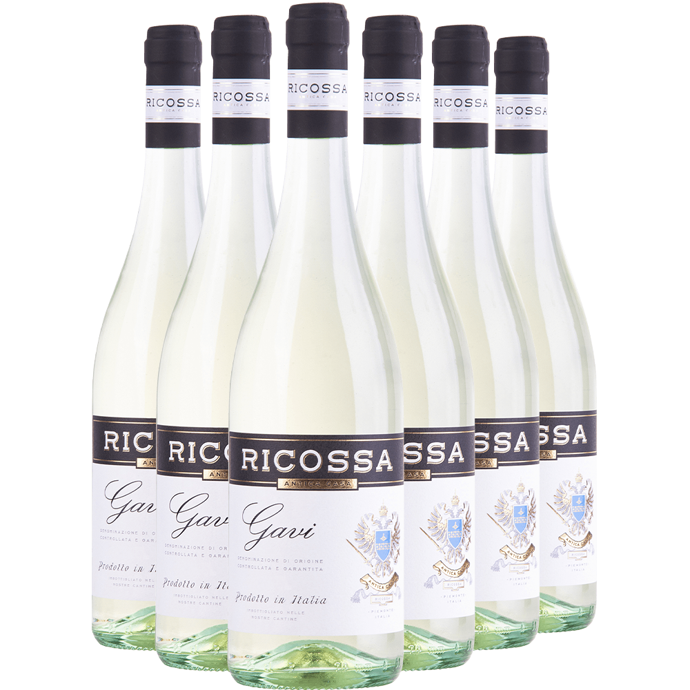 Ricossa 6er Paket Gavi DOCG bei WirWinzer bestellen