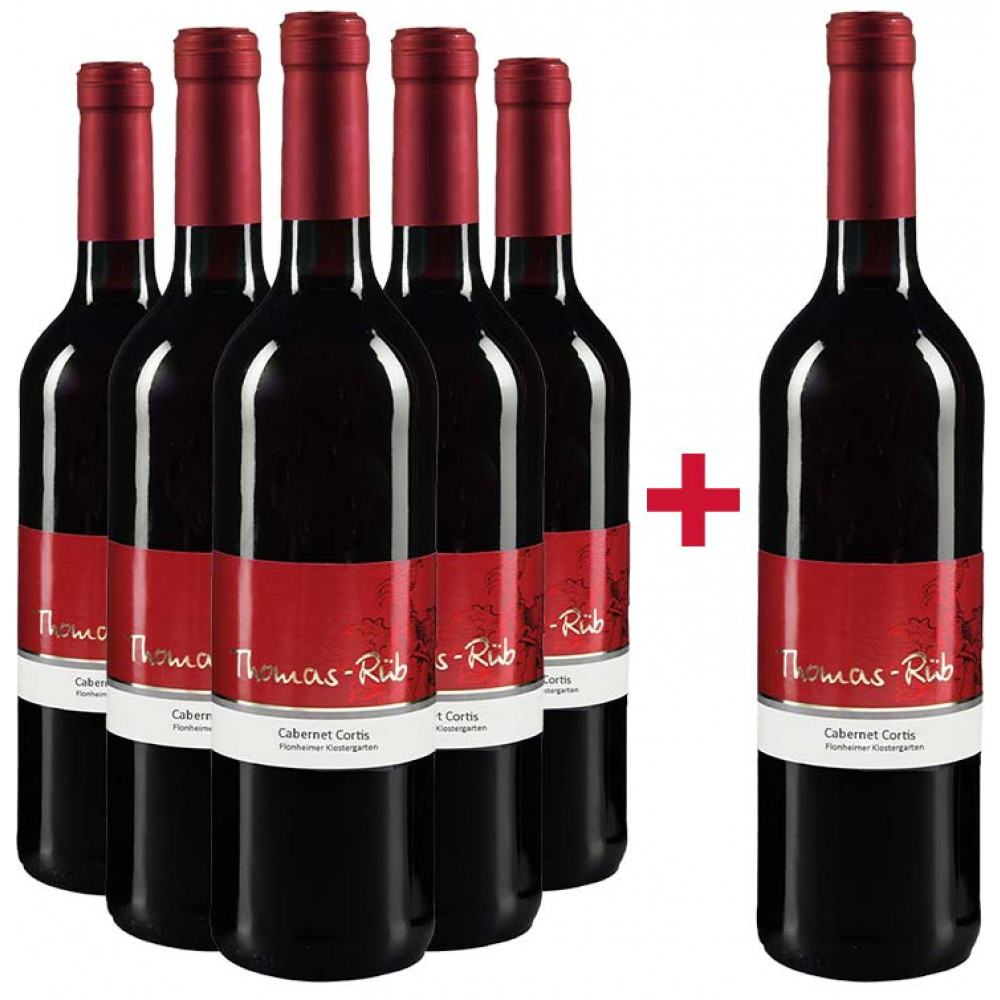 Thomas-Rüb 5+1 Aktion Cabernet Cortis Paket von Weingut Thomas-Rüb ...