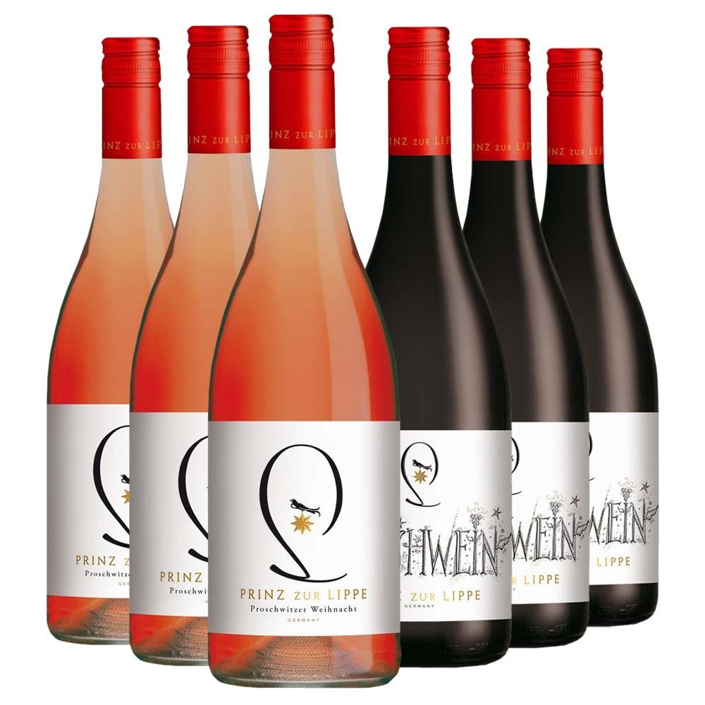 Schloss Proschwitz Prinz zur Lippe Glühwein-Paket