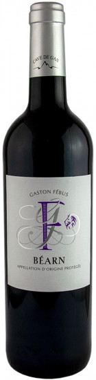 Cave de Jurancon 2020 Gaston Fébus Rouge Béarn AOP