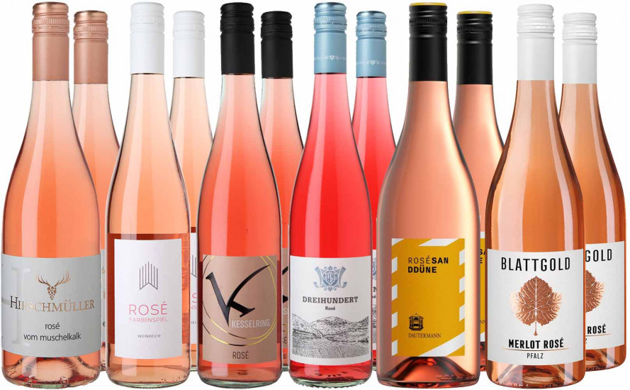 Großes Rosé Entdecker-Paket bei WirWinzer bestellen