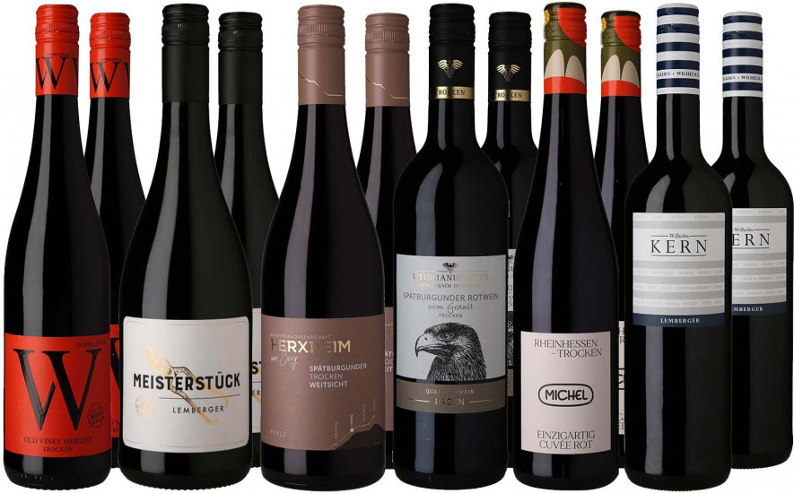 Großes Rotwein Entdecker-Paket bei WirWinzer bestellen