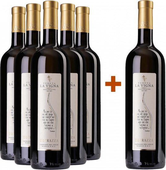 5+1 Paket Torrazza Capriano del Colle Bianco DOC