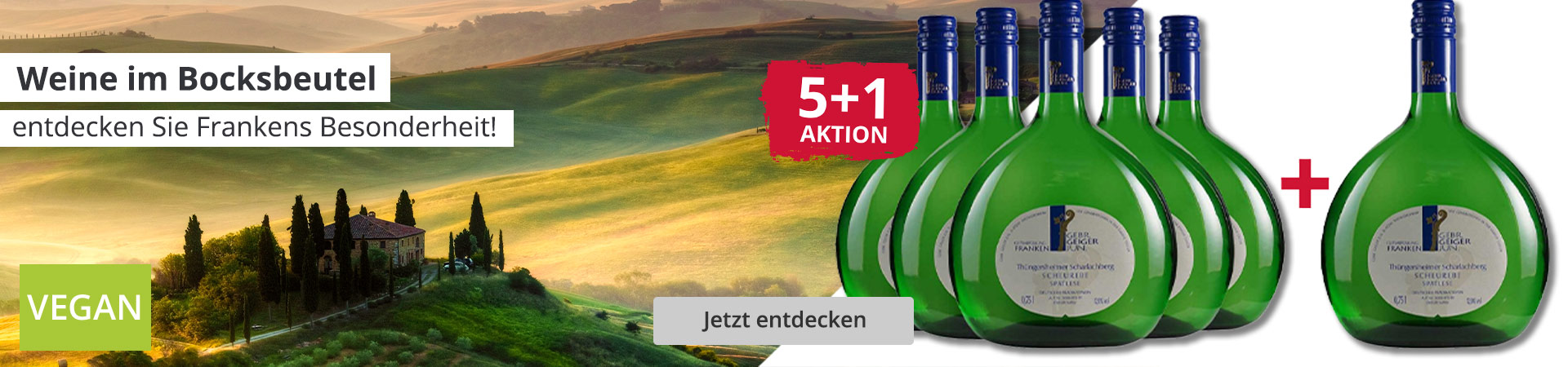 Bocksbeutel - Weine günstig & direkt vom Winzer